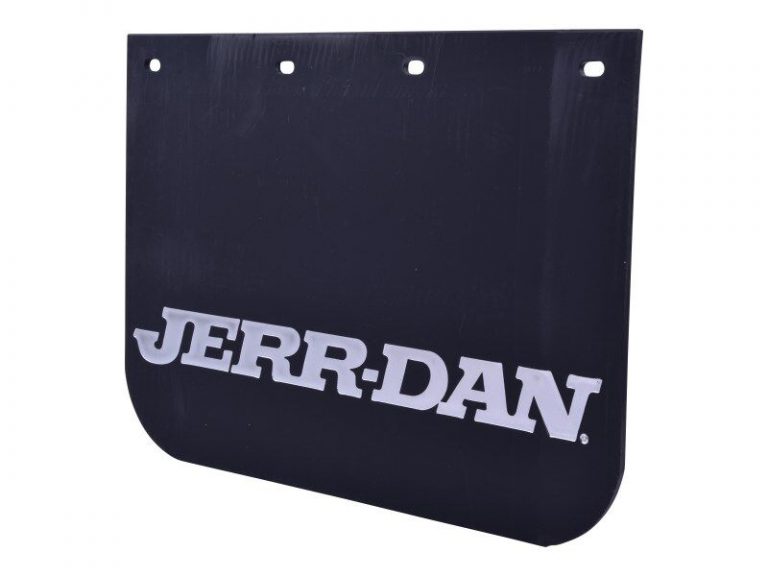 Jerr-Dan Logo Mudflap 19" (Red Letters only) - Tipton Sales & Parts, Inc