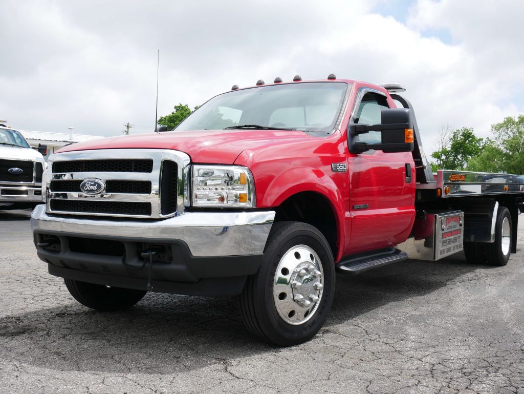 2001 Ford F550 Rollback - SOLD - Tipton Sales & Parts, Inc