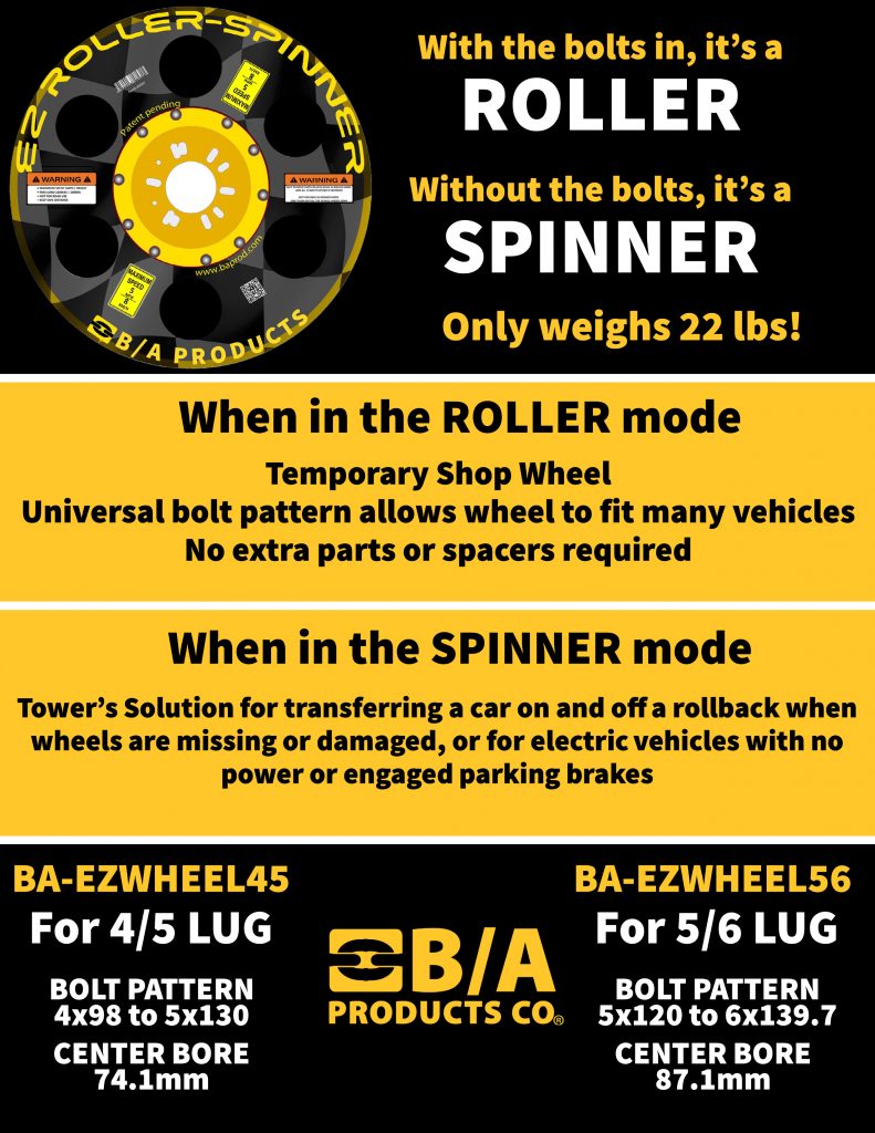 B/A EZ Spinner 5/6 Lug Pattern - Tipton Sales & Parts, Inc