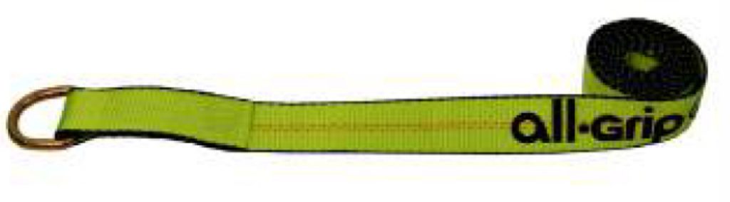 120" Allgrip Lasso Strap, D-Ring (3,335lb WLL) - Tipton Sales & Parts, Inc