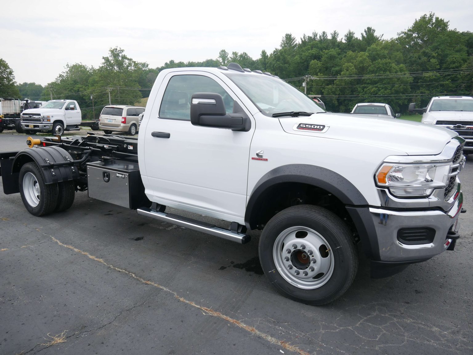 2023 Ram 5500 4x4 with a Stellar Flex 36-84-10 Hook lift body - Tipton ...