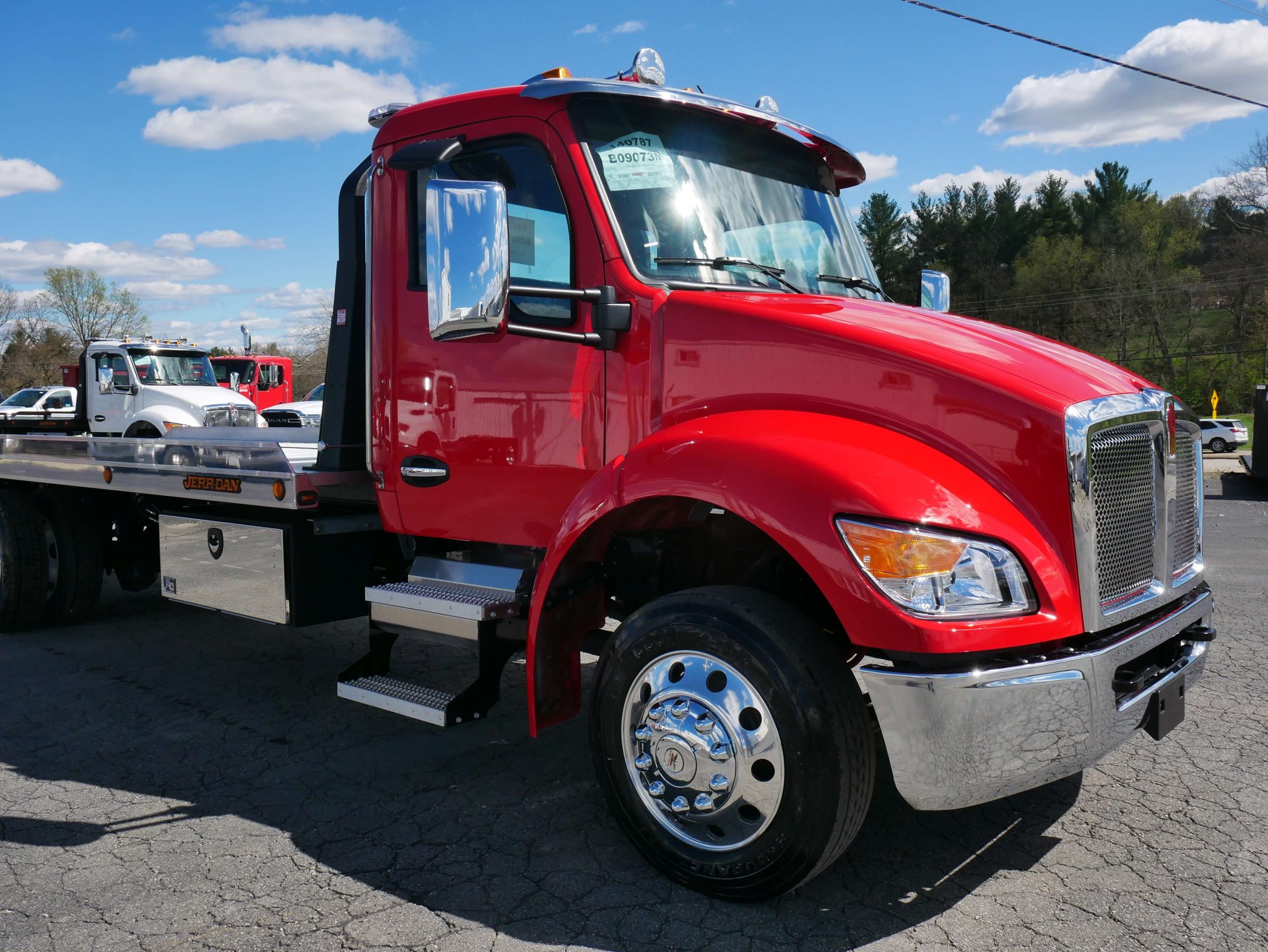 2025 Kenworth T280 - Jerr-Dan Aluminum Rollback - *SOLD* - Tipton Sales ...