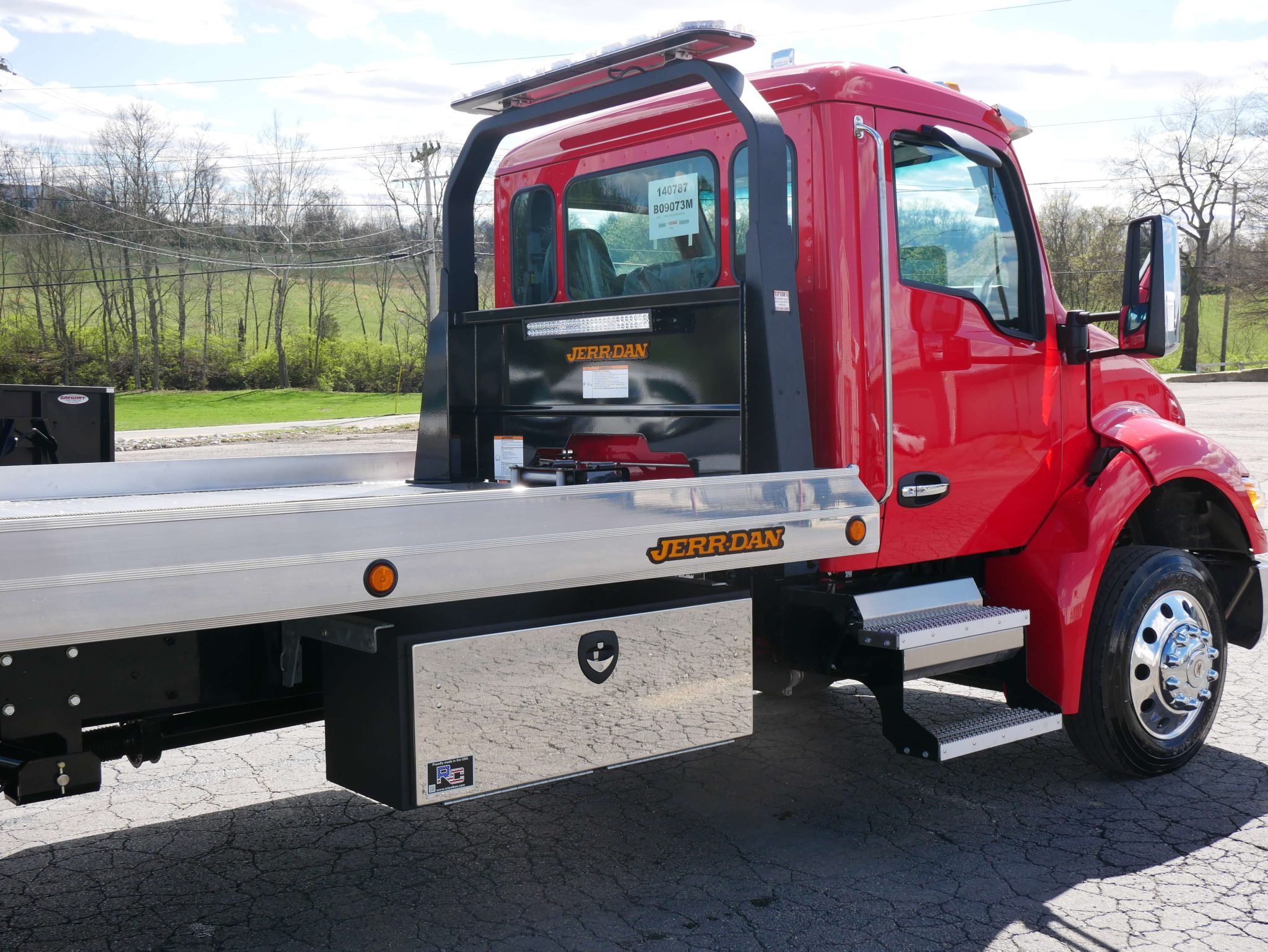 2025 Kenworth T280 - Jerr-Dan Aluminum Rollback - *SOLD* - Tipton Sales ...