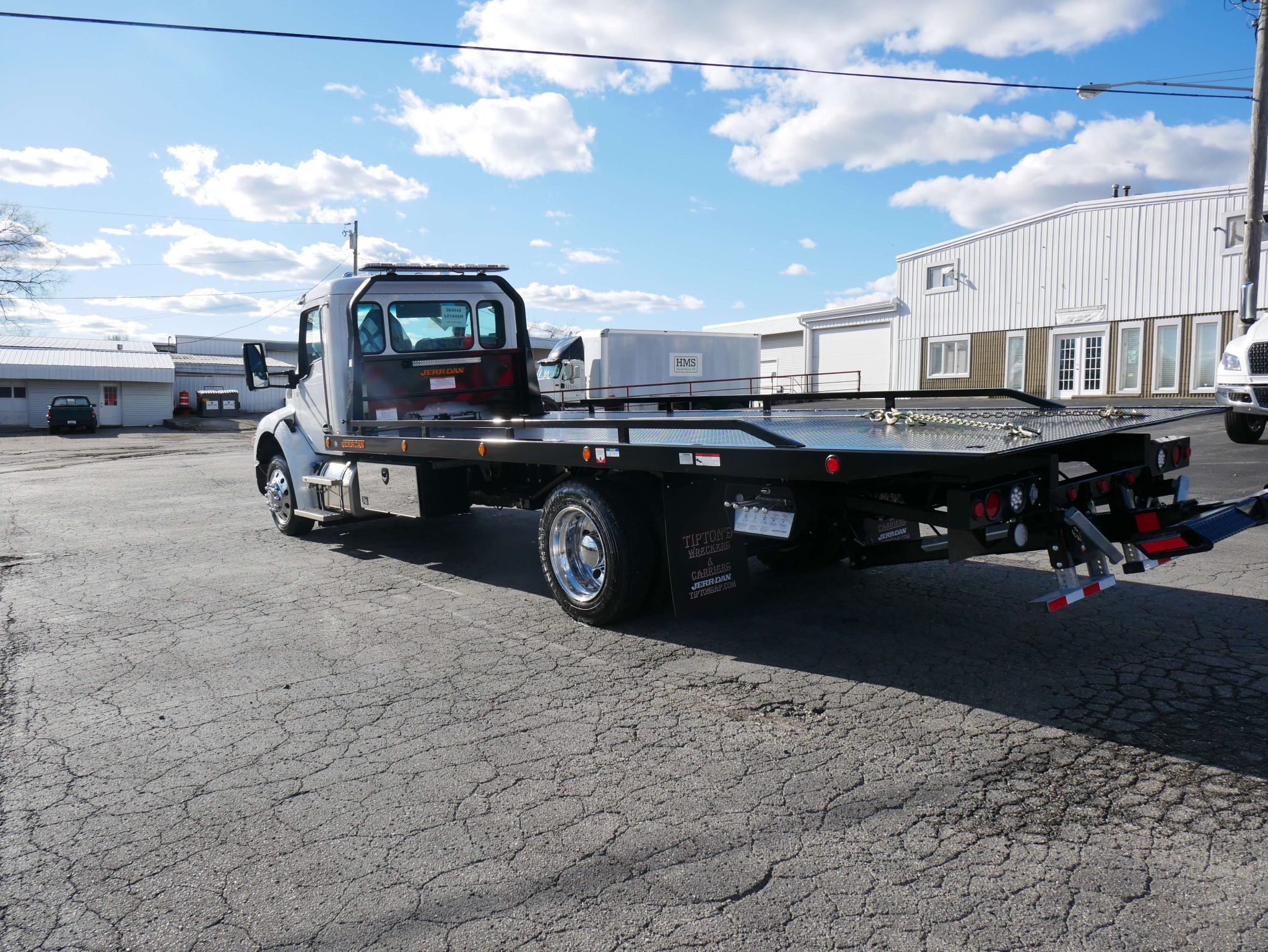 2024 Kenworth T280 - Jerr-Dan Steel Rollback - **SOLD** - Tipton Sales ...