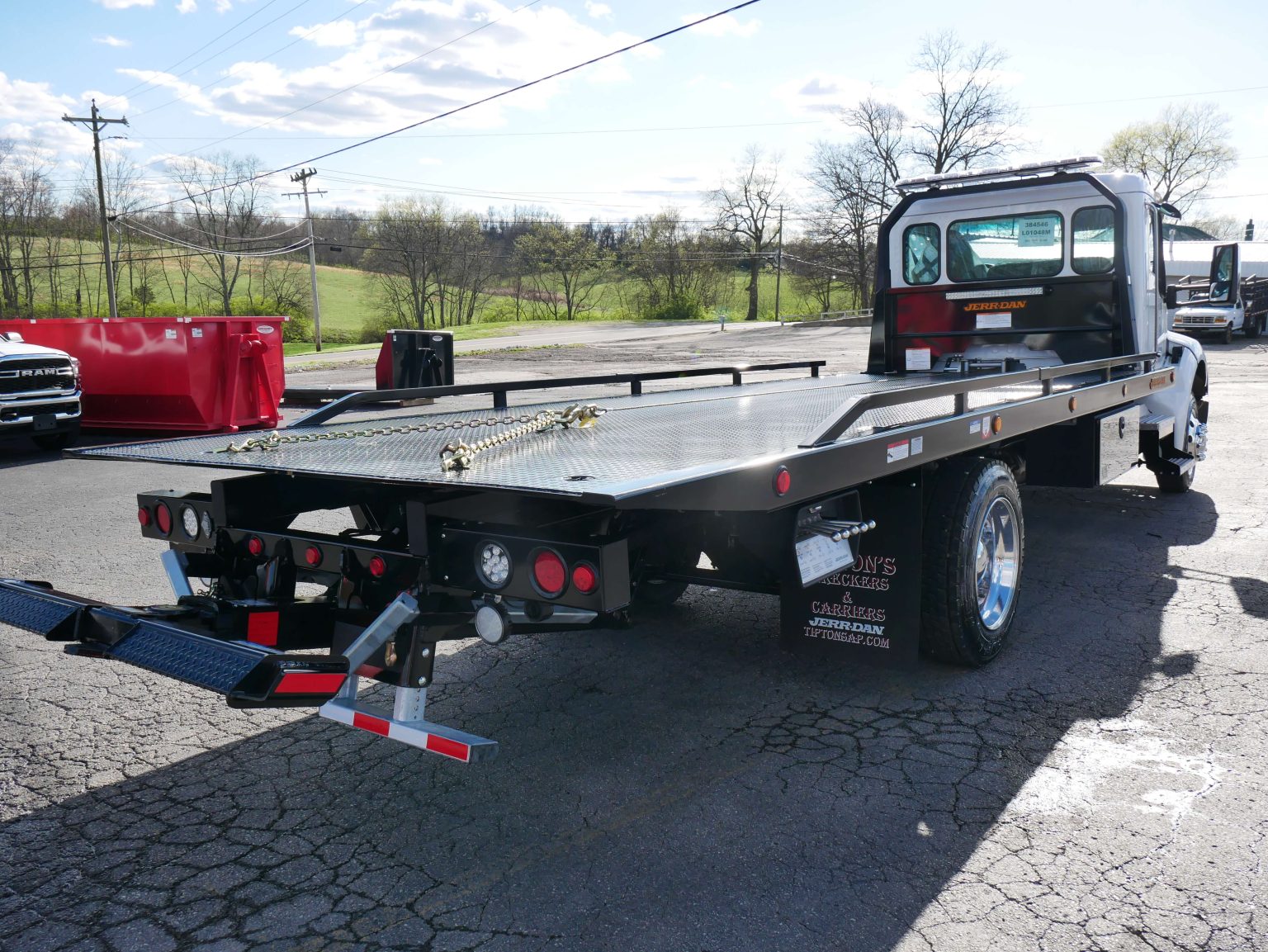 2024 Kenworth T280 - Jerr-Dan Steel Rollback - **SOLD** - Tipton Sales ...