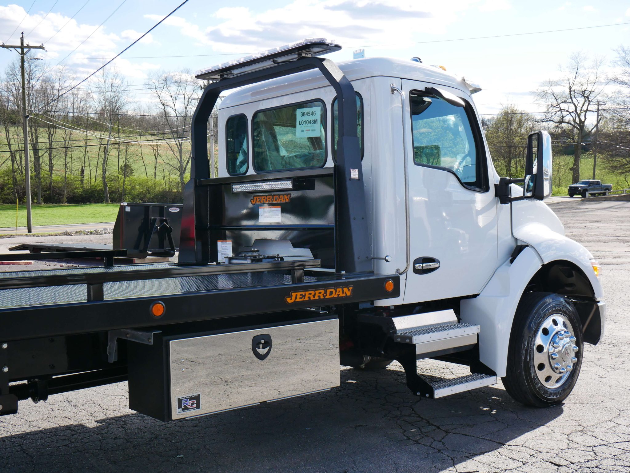 2024 Kenworth T280 - Jerr-Dan Steel Rollback - **SOLD** - Tipton Sales ...