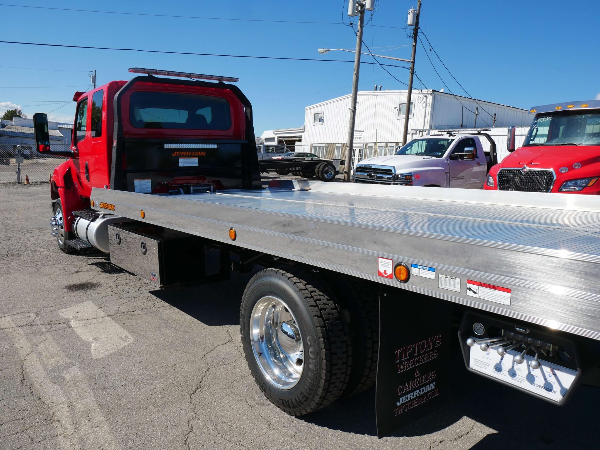 2025 International MV607 - Aluminum Jerr-Dan Rollback - *SOLD* - Tipton ...