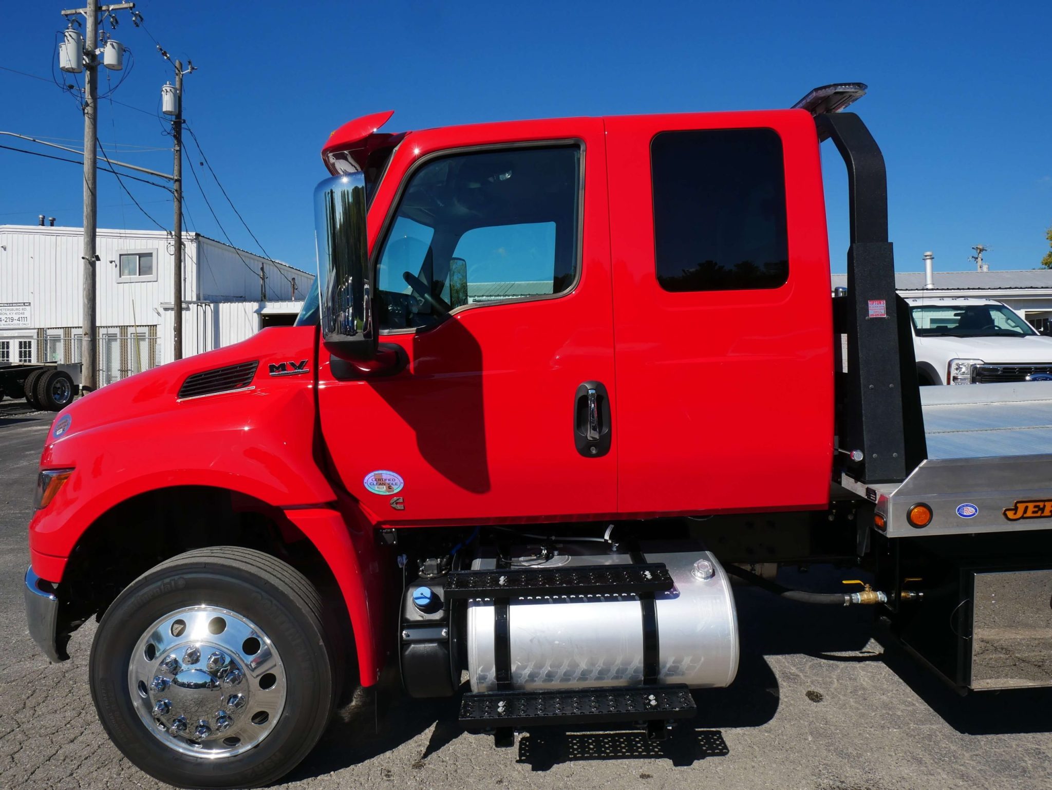 2025 International MV607 - Aluminum Jerr-Dan Rollback - *SOLD* - Tipton ...