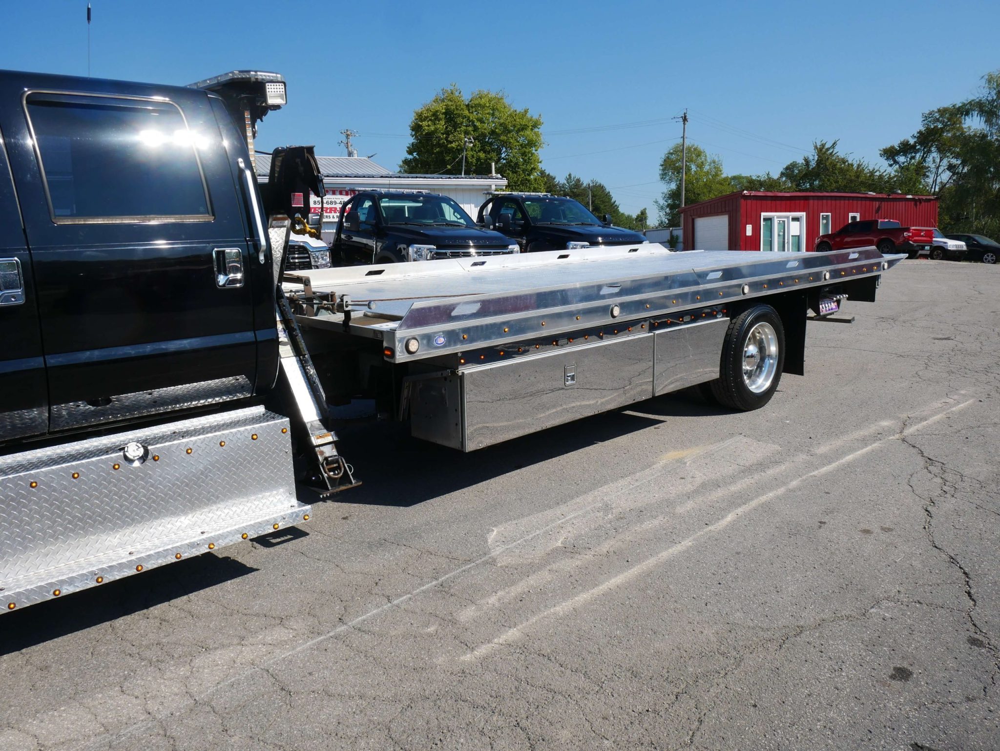 2018 Ford F650 - Aluminum Bed Rollback - Side Recovery System *SOLD ...
